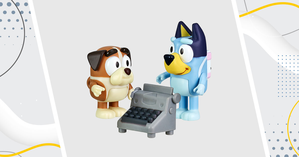 Bluey 2 Pack Bluey y Winton