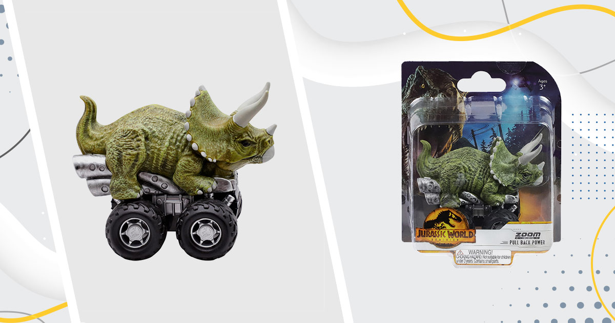 Zoom Riders Vehículo Individual Dominion Triceratops Zoom Riders Vehículo Individual Dominion Triceratops